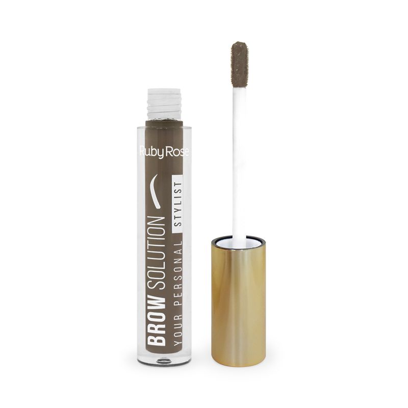 Gel para Cejas Ruby Rose Brow Solution x3ml - Surticosméticos
