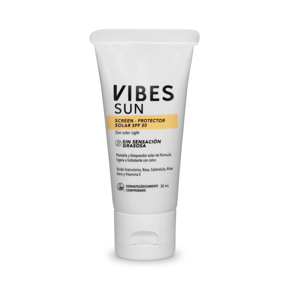 Bloqueador Solar Vibes Con Color Light SPF50 - Surticosméticos