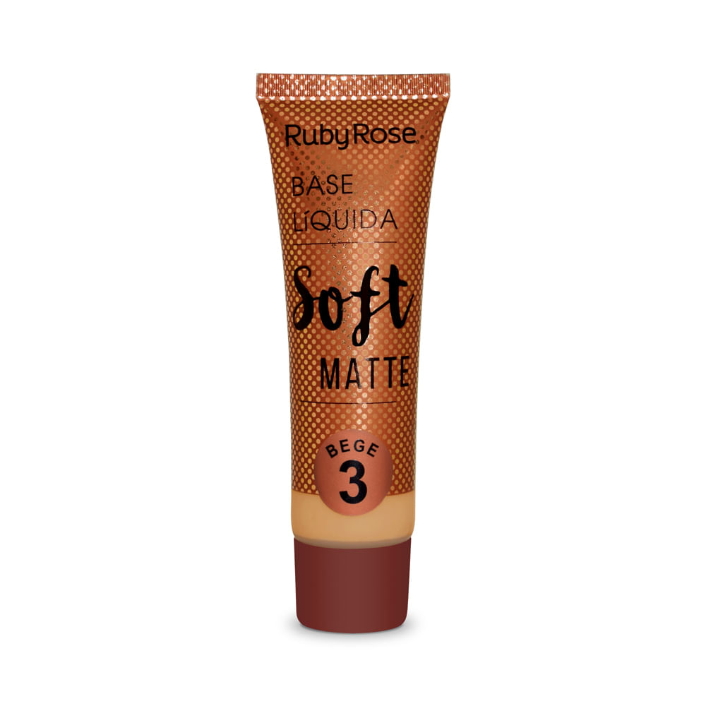 Base Líquida Ruby Rose Soft Matte HB-8050 x29ml - Surticosméticos
