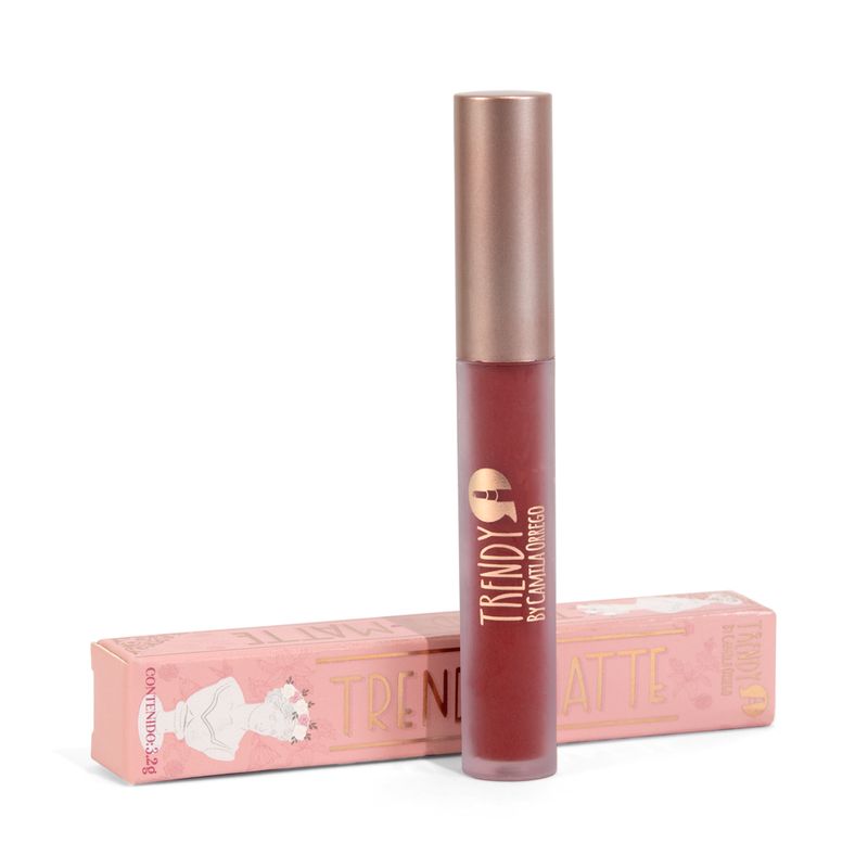 Labial Matte Trendy Ref LT05 - Surticosméticos