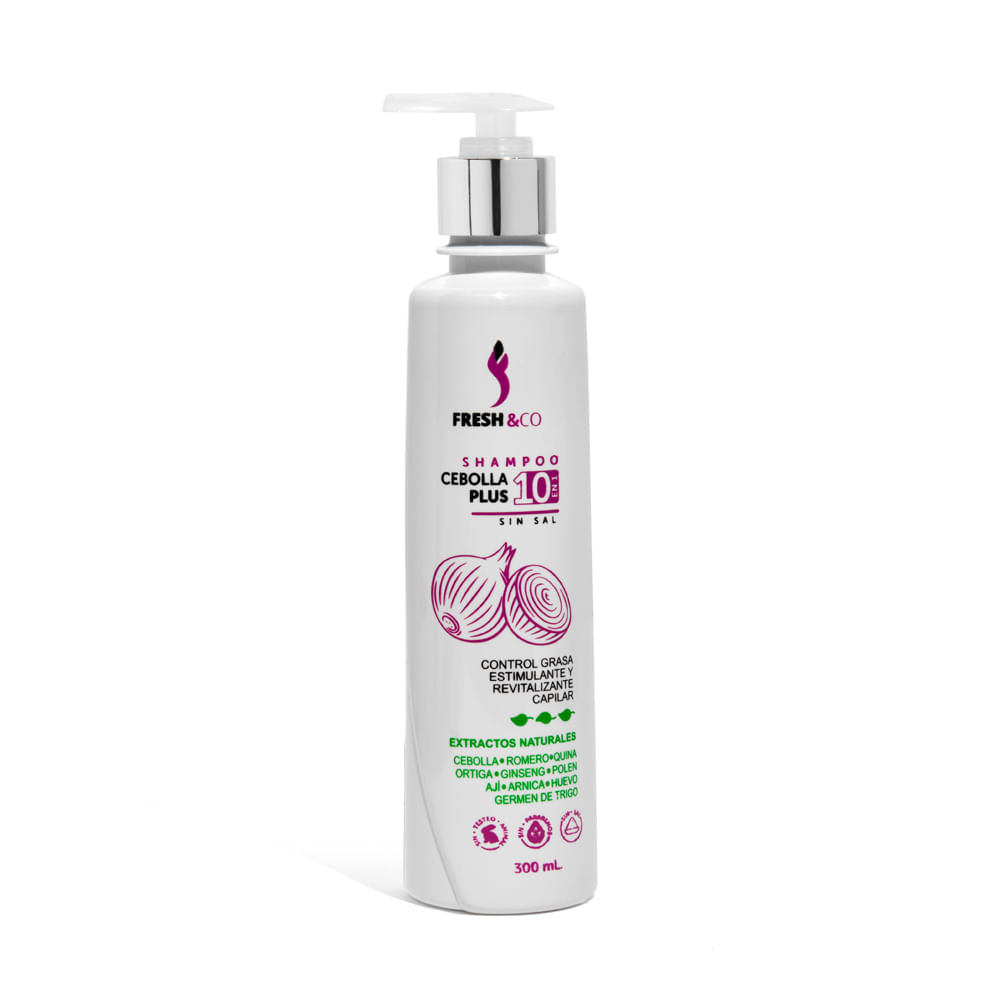 Shampoo Fresh & Co Cebolla Plus x300ml - Surticosméticos